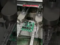 Máquina de soldadura por ondas para la línea de ensamblaje de PCB