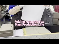 foldable boxes production process