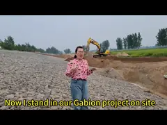 China Galvanized And PVC Gabion Box Hexagonal Wire Mesh Gabion Basket and Gabion Mattress for Dam Protection for sale