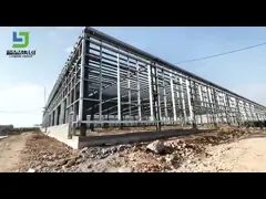 China Tekla Software Economic Thermal Insulation Pre-Engineering Steel Structure Frame Building For Storage And Logistics for sale