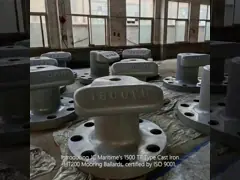 1500T Tee Type Cast Iron HT200 Mooring Bollards Cast Bollard Boat Bollard Maritime International Bollards Ship's Bollard Small Boat Bollards Yacht Bollard Polished Galvanized Marine Boat Ship Shore