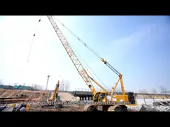 China 100T Second Hand Crawler Cranes With Automation Technology Used Crane Equipment for sale