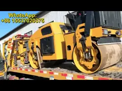 Good Quality 4Ton Double Drum Road Roller LTC204 is Ready for Shipment to Jamaica.
