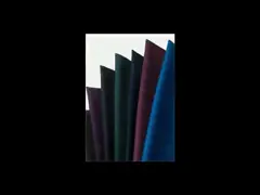 Slight Elasticity 465GSM  Glossy Fabric Metal Wire TR Fabric For Suit