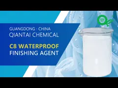 China C8 Waterproof Agent Fluorocarbon Compound Has Strong Waterproof Ability And Is Used For Waterproof Finishing Of Synthetic Fibers, Cellulose And Their Blended Fabrics Reaching Waterproof Level 6 for sale