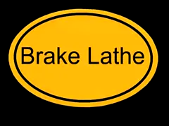 AA-602A brake disc lathe machine  on car mode working video