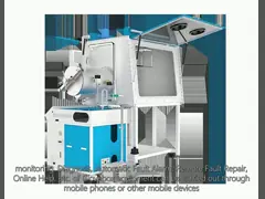 制御大気実験のための自動ポンプと補給惰性ガス手袋ボックス