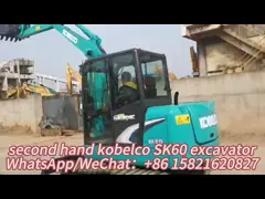 SK60-8  6 Ton Second Hand Kobelco Excavators Robust Performance