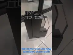 Sliding widows with protection net