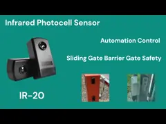 China IP 65 Rated Anti-Sunlight IR Photodetector Industrial Door Safety 30m Beam Max 500mA E 48VAC/DC Relay Output for sale