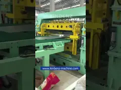 Durable Metal Cut To Length Line 2000mm Width CR Cut To Length Machine