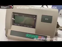 China Yaohua XK3190 Series Economical Bench Scale Indicator A12 LCD Display 1g Accuracy Plastic Material OEM for sale