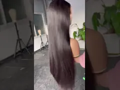 Straight Front HD Lace Glueless Wig Pre Cut Human Hair Ready To Go 10A