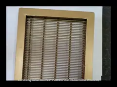 China Stainless Steel 316 Decorative Wire Mesh For Furniture Decorative Wire Screen for sale