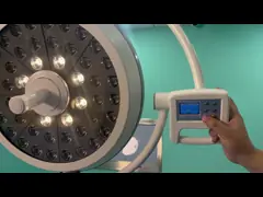 China Adjustable Spot LED Ceiling Mounted Surgical Lamp Ultra Slim Streamline Design for sale