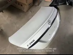 M-ercedes B-enz C-class C200L Used Trunk Lid for a Seamless Fit High-end Precision-engineered