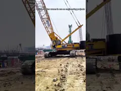 Crawler cranes perform well in large equipment lifting
