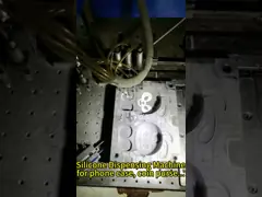 China 12 Color Automatic 3D Soft PVC Rubber Keychain Making Machine with 2D PVC Keychain Machine for sale