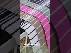 High Quqlity And Moisture-Absorbing Striped Material Fabric For Casual Wear