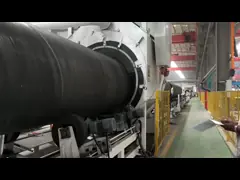 Polyurethane Spraying and Wrap Insulation Pipe Production Line