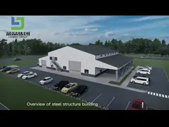 China Z Purlin Steel Structure Warehouse Hot Rolled Steel Material Quality Assurance for sale