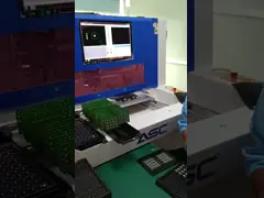 Laser-automatische PCB-Schneidmaschine Hochleistungs-Singlation-Doppelarbeitsstation