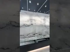 China Albania Camouflage White Marble White Marble Stone Functional For Interior Decoration for sale