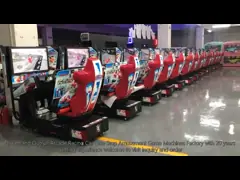 China Earn money 32LCD HD Screen Super Outrun Car Racing Games Simulator Driving Video Game Machine for sale
