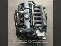 B-M-W B52B30 engine X3 X5 520Li 528 Z4 730 630 530 2.5L Used high quality engine
