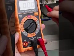 China Cheap Budget HT108L Multimeter Digital Ohm Voltage Ampere Resistance 2000 Counts 600V AC DC Voltage Meter Multimetro for sale