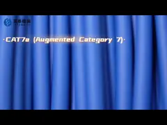 Cat7A SFTP Shielded Ethernet Cable 1000MHz 10Gbps, 23AWG Pure Copper for Data Center