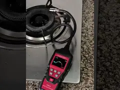 9999ppm Smart Gas Leak Detector , HT601B Combustible Gas Leak Detector