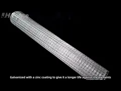 China Mesh Size 0.5CM PVC Coating 2x2 Welded Wire Mesh Fence Panels For Building Agriculture for sale