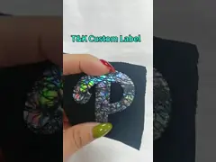 Hologram Embossed Logo TPU Patches