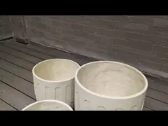 Indoor Fiberclay Planter for Home Hotel and Garden Beautification