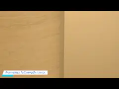 Rectangular Wall Mounted Acrylic Illuminated Haircut LED Lighted Mirror W18