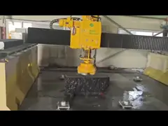 Cina Macchina di lucidatura automatica della pietra a testa singola per piastrelle di blocchi di granito di marmo in vendita