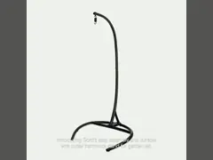Easy Assembly and Durable wirecutter Hammock Stand for Garden Set Up To 150kg
