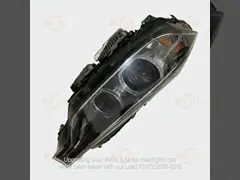 B-M-W 3 Series used car headlight F30 F35 2013-2018 Turn signal Headlight system 25W