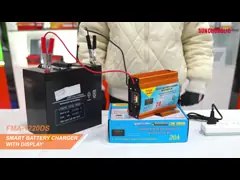 China Smart AGM GEL Battery Charger 12V 20A Lead Acid Battery Charger 250V Intput for sale