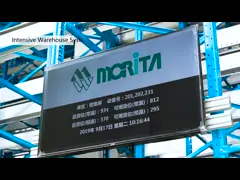Stoccaggio in acciaio di magazzino Sistema di scaffalatura a navetta radiofonica a quattro vie