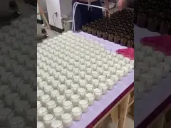 Handmade scented candle production process