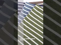 China Combing Striped Lycra Fabric 175cm Pure Cotton Knit Material For Casual Wear for sale