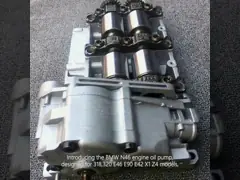 China Used Original B-M-W N46 Engine Oil Pump Replacement Auto Parts 318 320 E46 E90 E42 X1 Z4 for sale