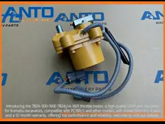7824-30-1600 7824-34-1601 Throttle Motor KOMATSU Excavator Engine Parts Fitting For PC100-5