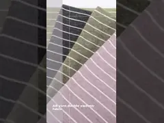 China Wear Resistant Double Sweatshirt Striped Cotton Fabric For Hoodie for sale