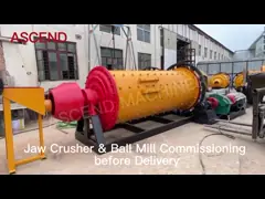 Cina La Cina Ascend molino a sfere per la rettifica umida 1200x2400 1200x4500 Con 5 tonnellate all'ora di capacità per l'oro argento Rettifica del minerale di ferro in vendita