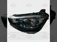 M-e-rcedes-b-enz E300L W214 12V LED Headlights 2024 Used original auto parts