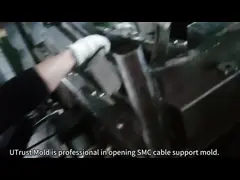 China Custom SMC Compression Mold 3.6M Cable Support Single-Cavity for sale