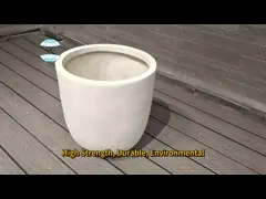 Add a Touch of Modern Style to Your Garden with Fiber Cement Pot and Fiber Clay
